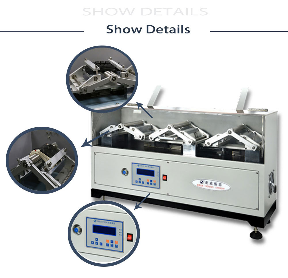 hydraulic extension force Whole Sole Flexing Testing Machine from China ...