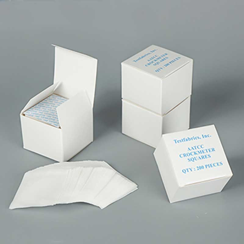 AATCC Testfabrics Crockmeter Squares standard white cotton cloth from ...